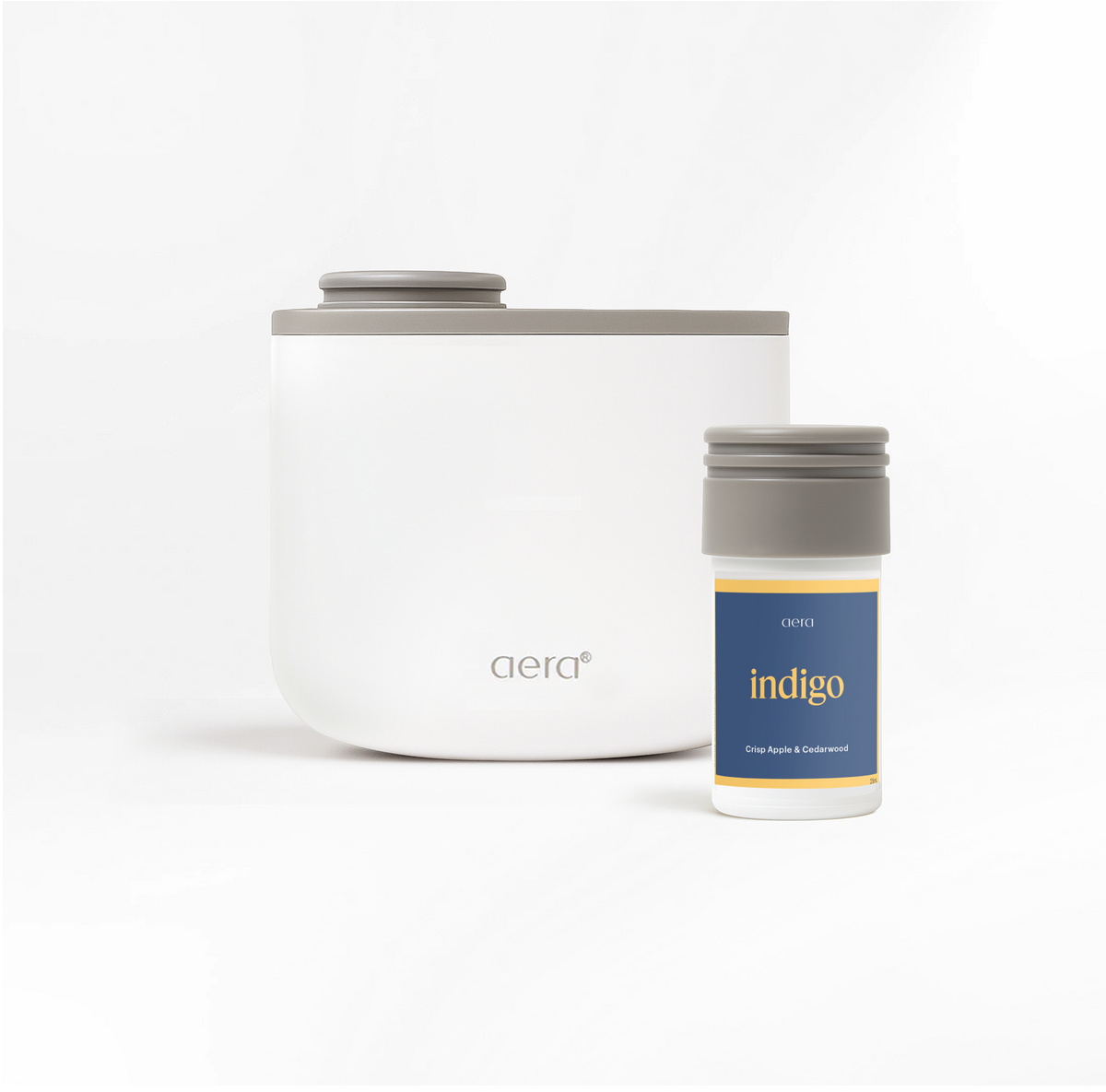Aera® - Aera Mini Indigo | Citrus Fragrance Notes & Mini Diffuser | Aera